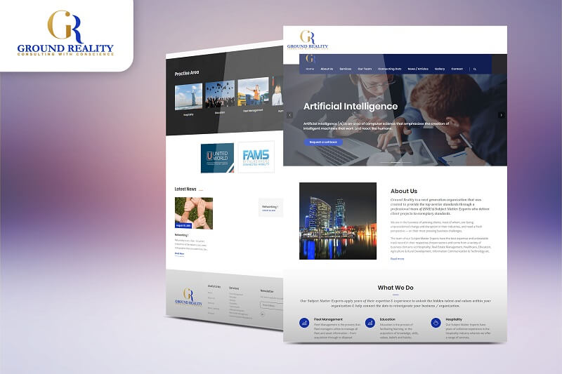 Explore Webvizion’s award-winning work & portfolio - Logo & Web Design