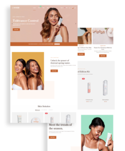 Beauty & Wellness Website Design, Best Cosmetics Web Design